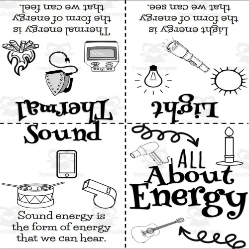 Fold & Read Booklet: Energy by Teach Simple