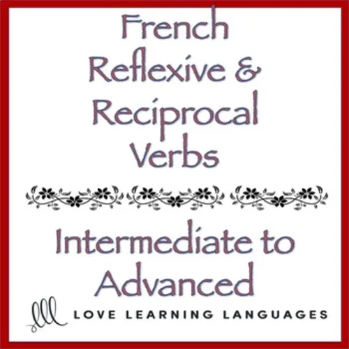 French: Reflexive and Reciprocal Verbs - Speaking Prompt Cards by Teach ...