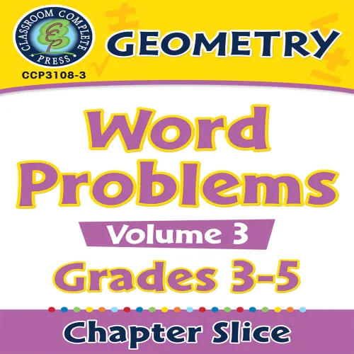 Geometry: Word Problems Vol. 3 Gr. 3-5 by Teach Simple