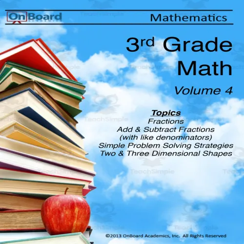 Grade 3 Math Volume 4 by Teach Simple