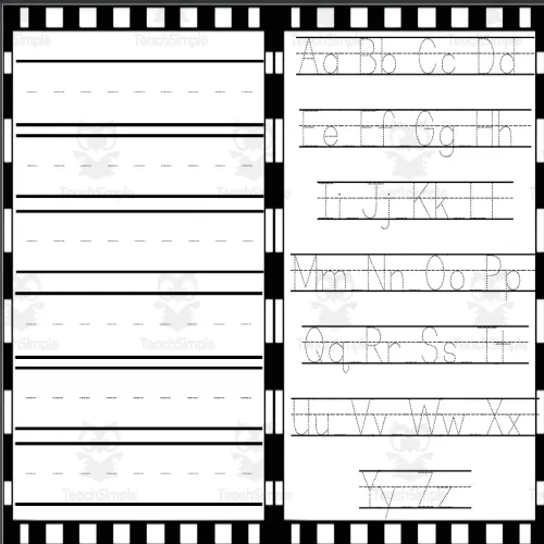 Handwriting Practice by Teach Simple