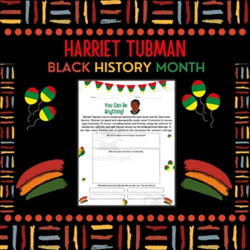 Harriet Tubman Biography Reading Black History Month Social Studies. by ...