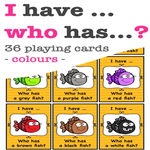 I have...Who Has...? Colours Edition by Teach Simple