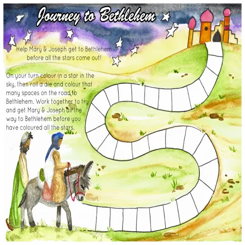 Journey to Bethlehem Game by Teach Simple