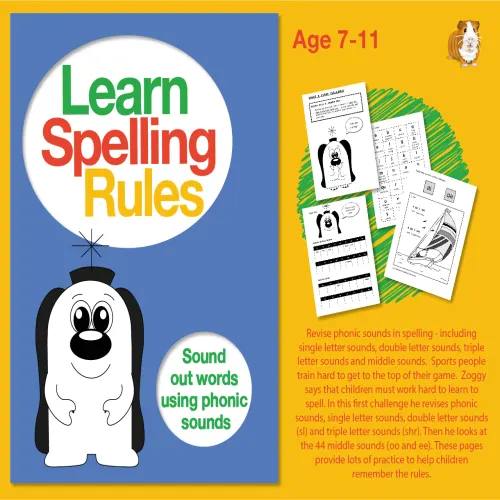 Learn Spelling Rules: Sound Out Words Using Phonic Sounds (7-11 years ...
