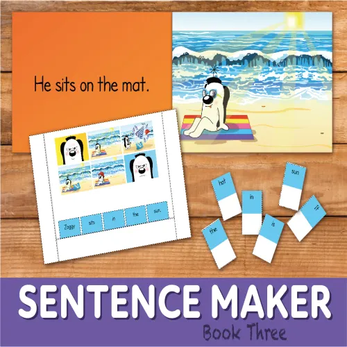 Make Sentences With The Sentence Maker: Book 3 (4-7 years) by Teach Simple
