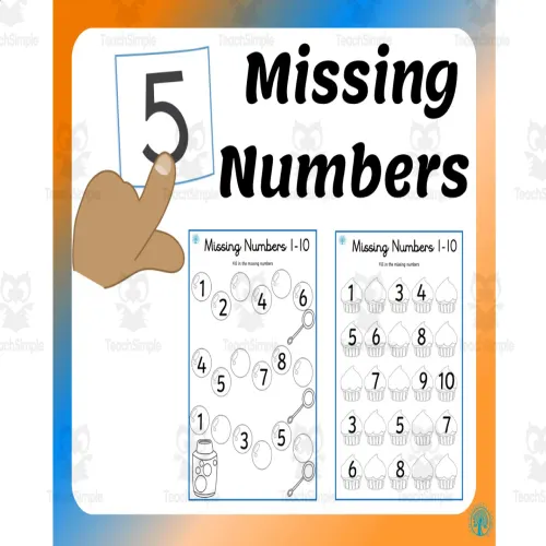 Missing Numbers by Teach Simple