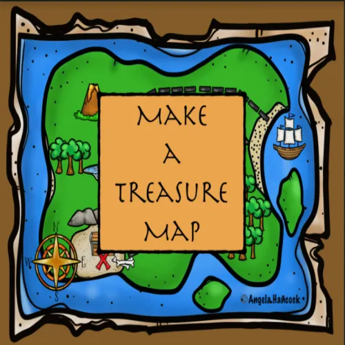 NO PRINT Treasure Map Inferences for Distance Learning by Teach Simple