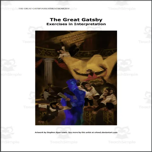 Novel Study Guide: The Great Gatsby by Teach Simple