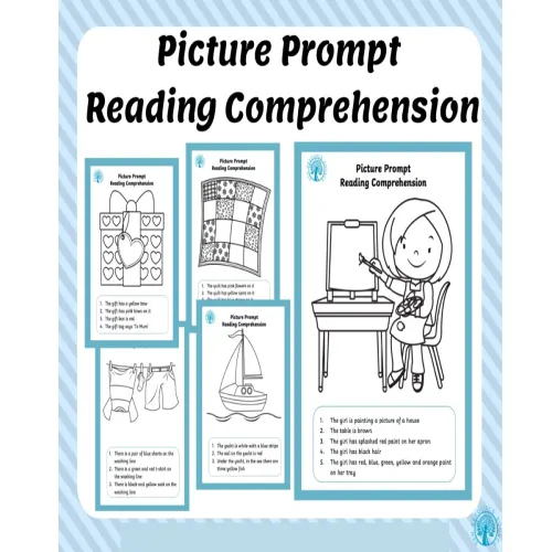 Picture Prompt Reading Comprehensions by Teach Simple