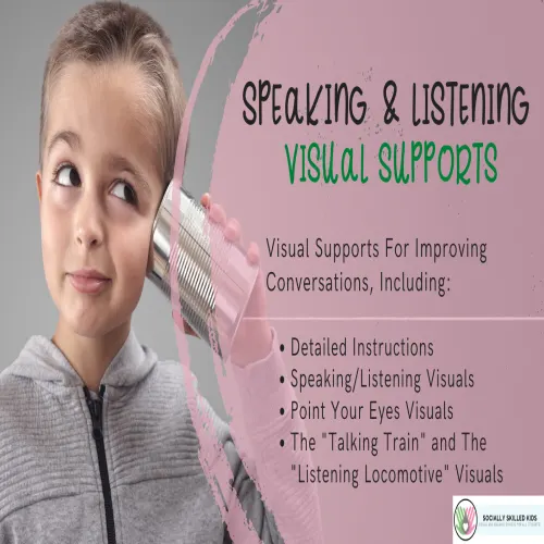 Speaking and Listening Visual Supports by Teach Simple