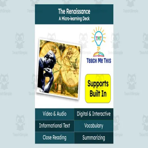 The Renaissance | Reading Comprehension Deck | Interactive Lesson by ...
