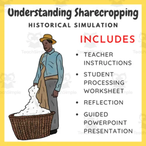 Understanding Sharecropping: Processing Activity by Teach Simple
