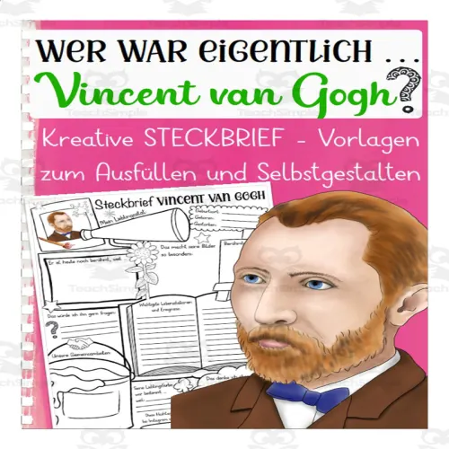 Who is Vicent Van Gogh? (German Version) by Teach Simple