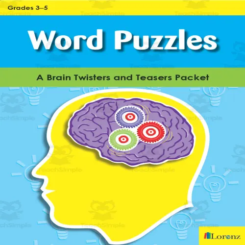 Word Puzzles: A Brain Twisters and Teasers Packet by Teach Simple