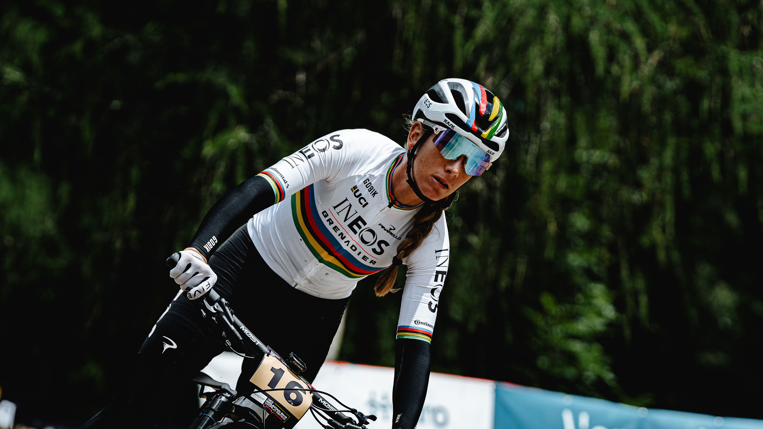 Pauline Ferrand-Prevot second in Val di Sole | INEOS Grenadiers