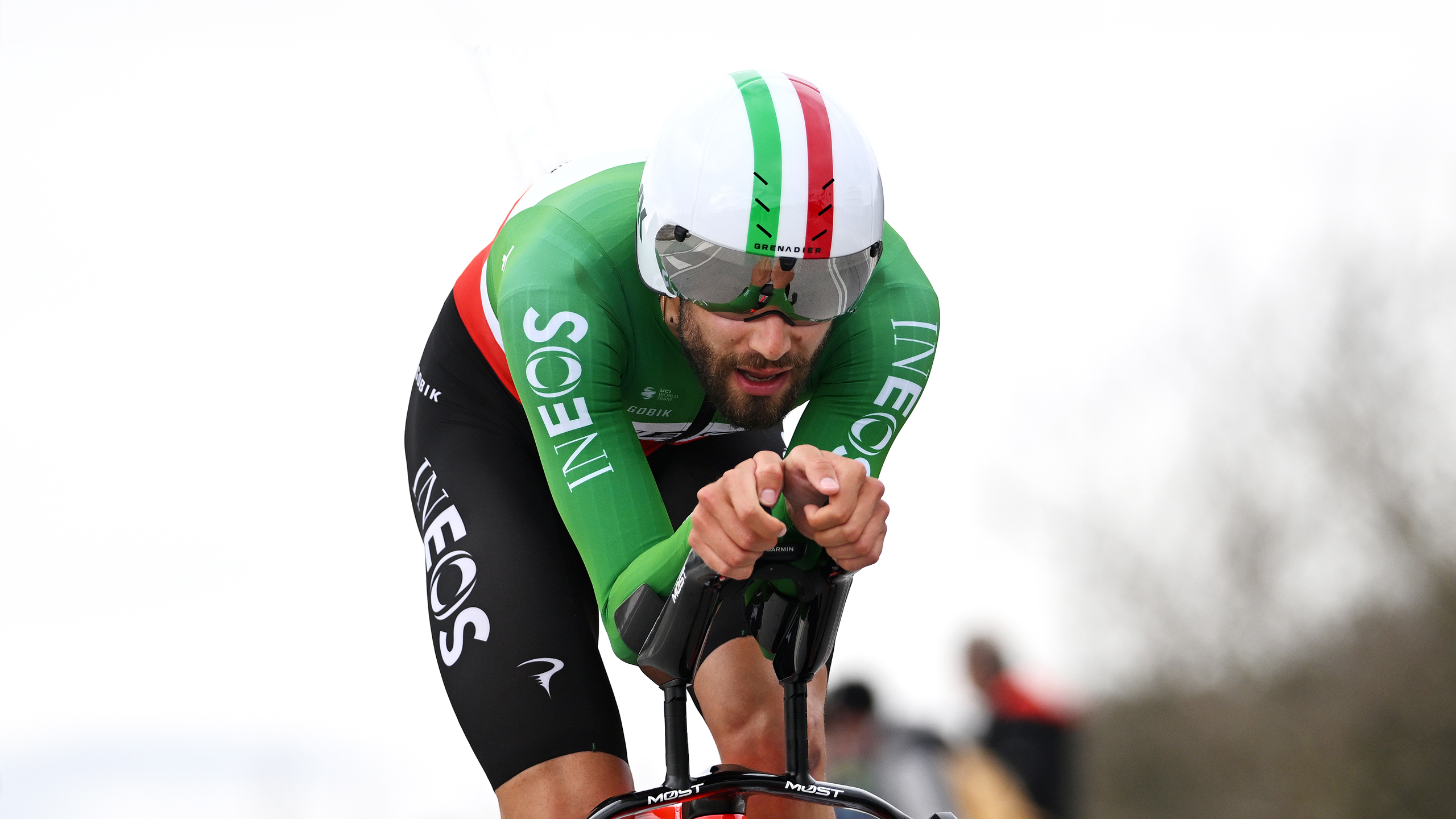 Ganna powers to victory in Tirreno TT | INEOS Grenadiers