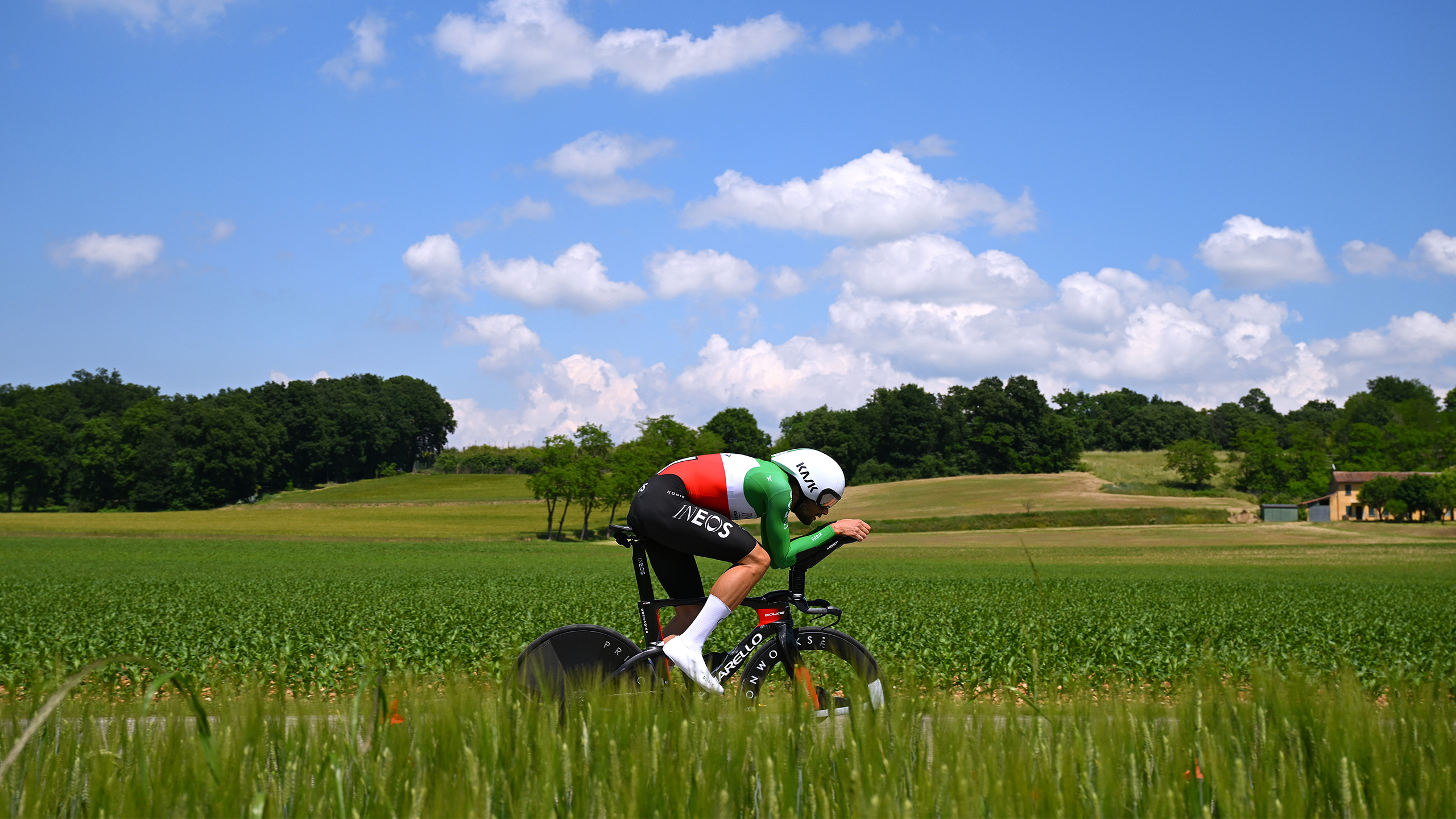 Ganna powers to Italian national title | INEOS Grenadiers