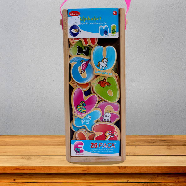 Alphabet Magnetic Wooden Puzzle