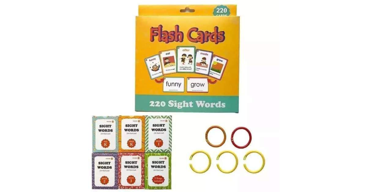 Sight Words 220 flash cards