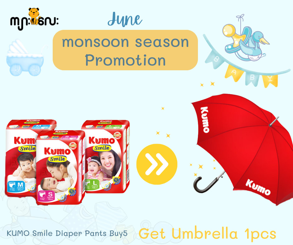 KUMO Smile Diaper Pants (XXL -8 pcs)(15 kg)