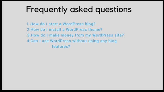 How To Add A FAQs Section in WordPress | techcresendo