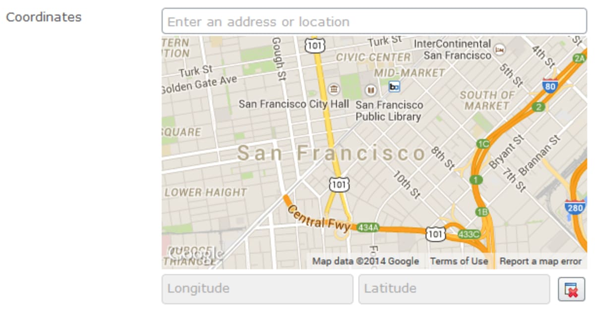 Google Maps custom editor for EPiServer 7.5 - ted&gustaf