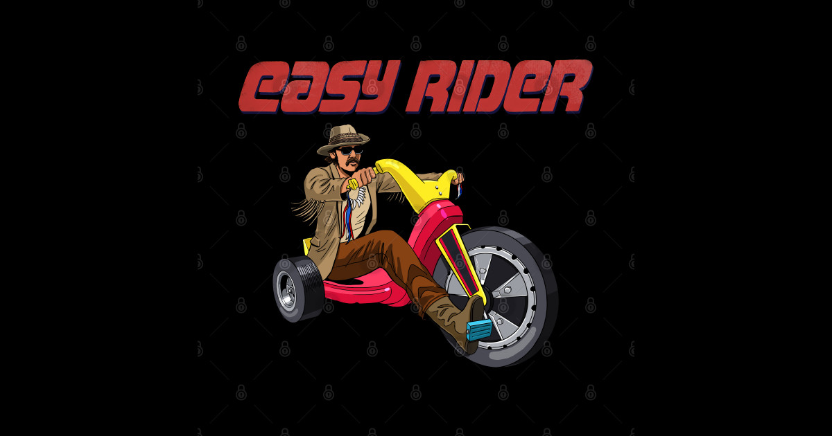 Easy Rider - Easy Rider - Sticker | TeePublic