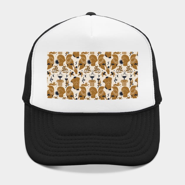 Ancient Rome Signs, Symbols and Statue - Pattern - Ancient Rome - Hat ...