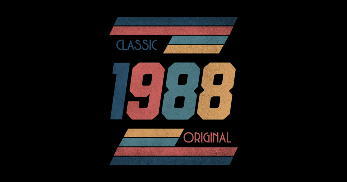 Made in 1988 Limited Edition - 1988 Birthday - Posters and Art Prints ...