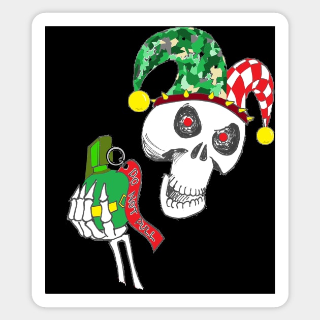 Jester 2 - Army - Sticker | TeePublic