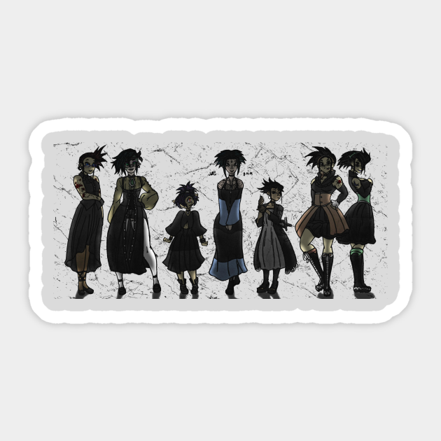 Gothic OCs - Goth - Sticker | TeePublic