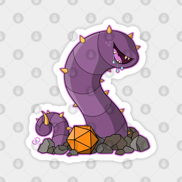 Rollplay Guild: Chibi Creature (Purple Worm) - Dungeons And Dragons ...