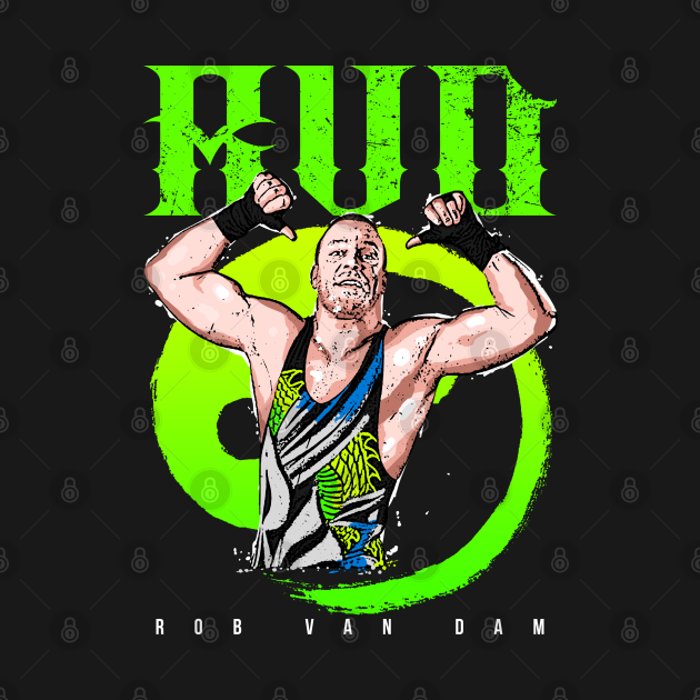 RVD - Rob Van Dam - T-Shirt | TeePublic