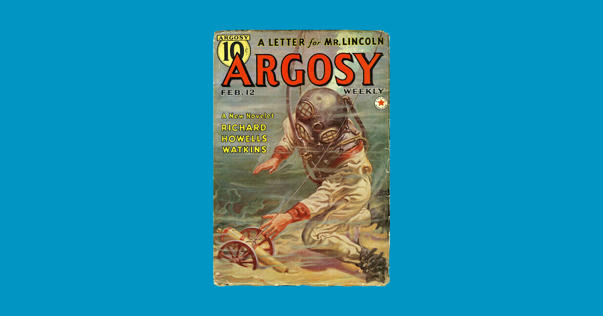 The Argosy - Pulp Magazine - T-Shirt | TeePublic