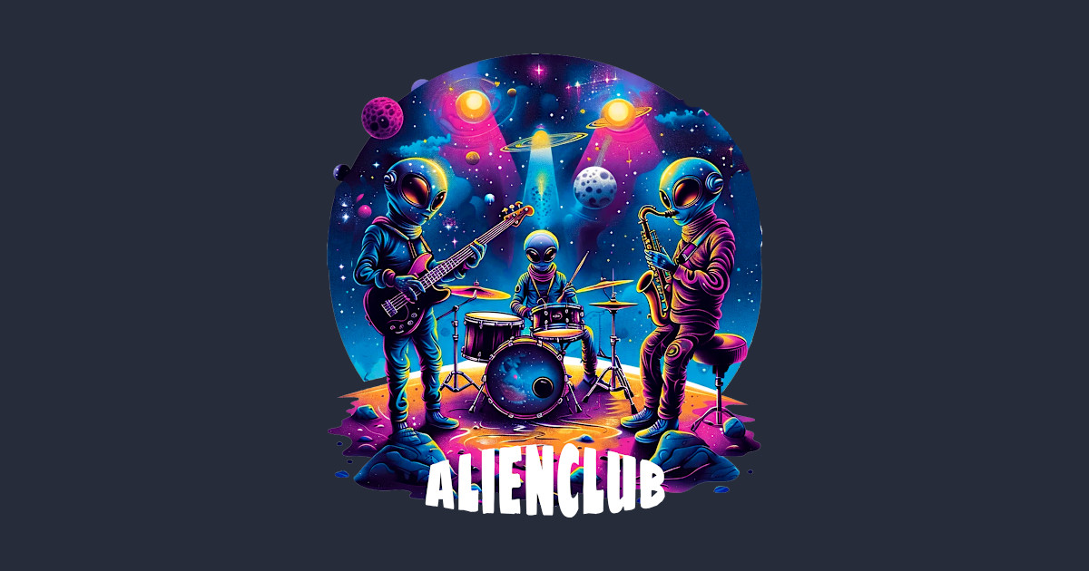 Alien Club Series: Out of This World Tees! - Alien - T-Shirt | TeePublic