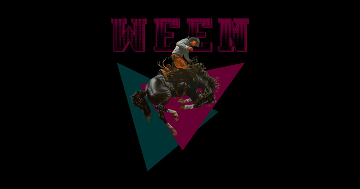 Ween _ Cowboy - Ween - Sticker | TeePublic