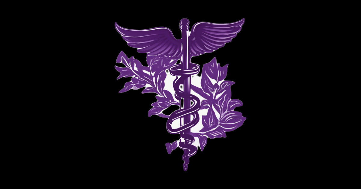 Caduceus Purple Shadow Silhouette Anime Style Collection No. 207 ...