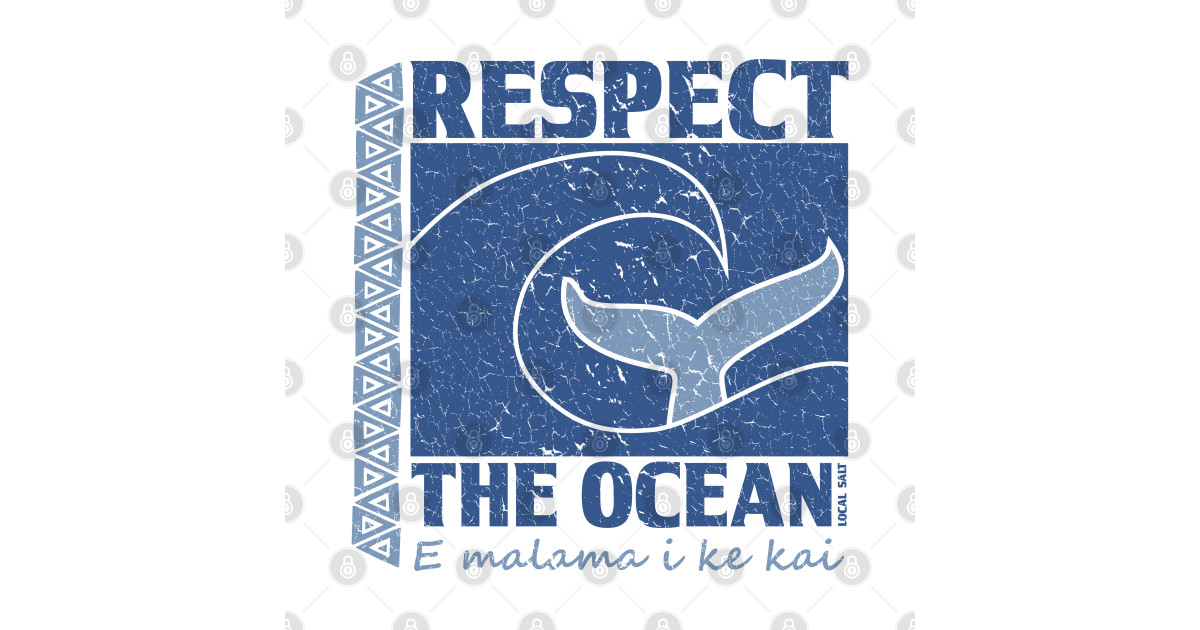 Respect The Ocean - Ocean Life - T-Shirt | TeePublic