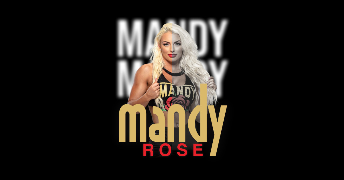 Famous wwe mandy - Mandy Rose - Sticker | TeePublic