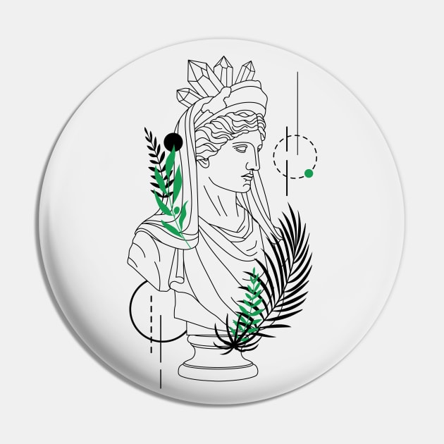 Funny Hipster Demeter Greek Goddess // Funny Greek Mythology - Demeter ...