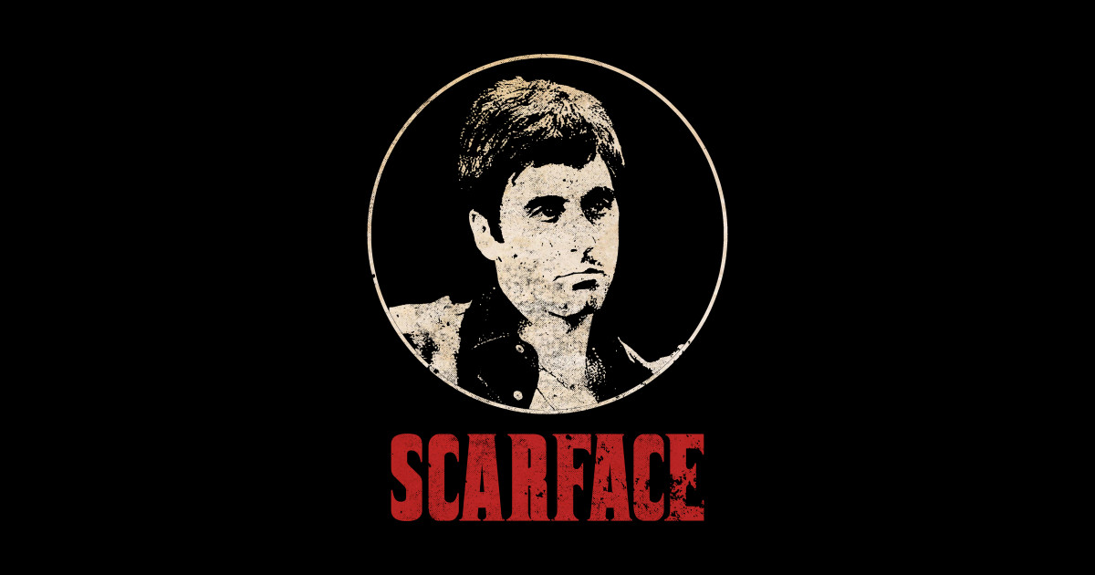 Scarface Retro - Scarface - Sticker | TeePublic
