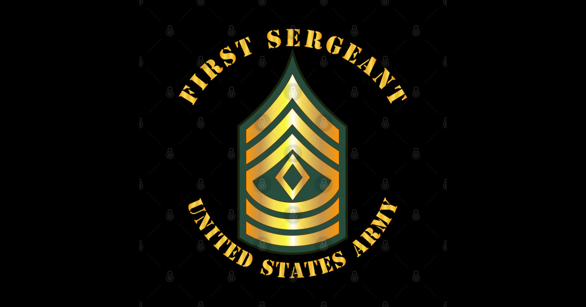 Army - First Sergeant - 1SG - Army First Sergeant 1sg - Sticker | TeePublic
