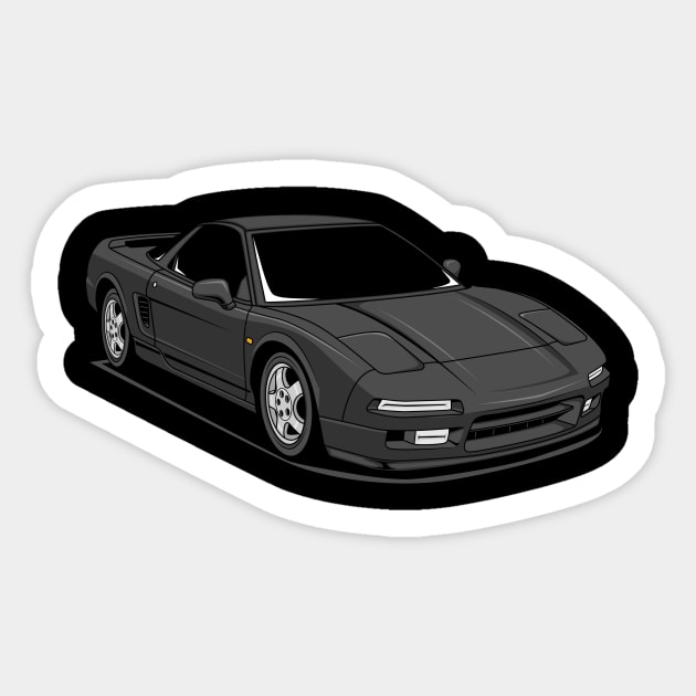 Legendary jdm black nsx - Honda Nsx - Sticker | TeePublic