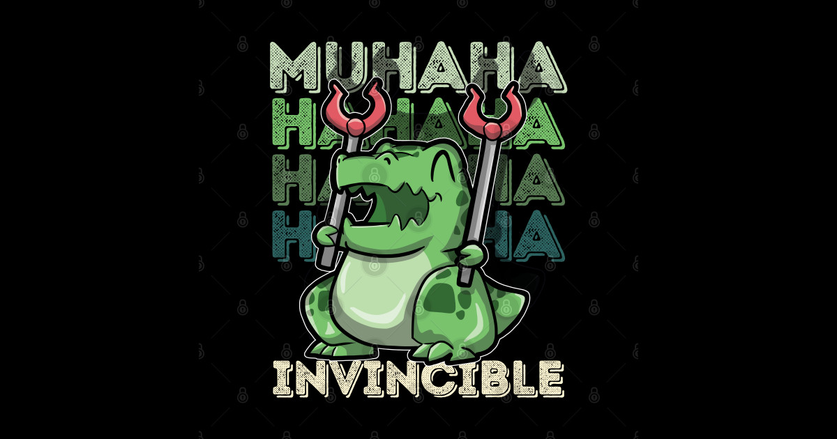 Invincible T-rex laughing With Arm Extension - Dinosaur - T-Shirt ...
