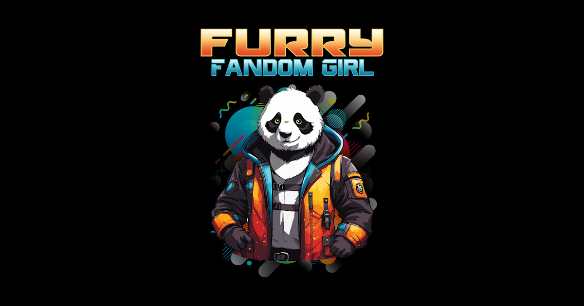 Furry Fandom Girl I Panda Furries Fandom Cosplay - Furry - Posters and ...