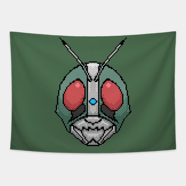 Kamen Rider 8 Bit - Kamen Rider - Tapestry | TeePublic