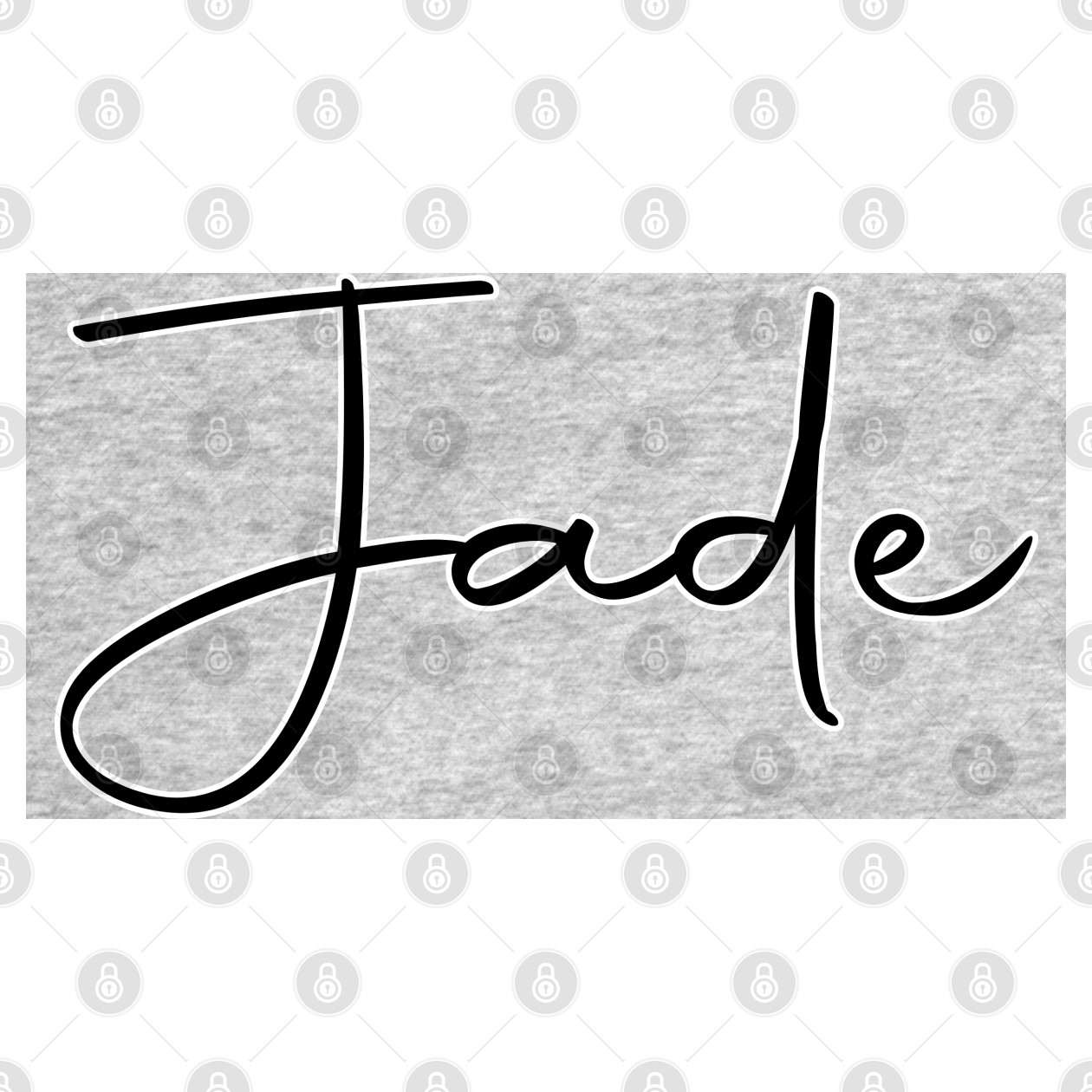 Autography Jade Name Label - Autography Jade Name Label - T-Shirt ...