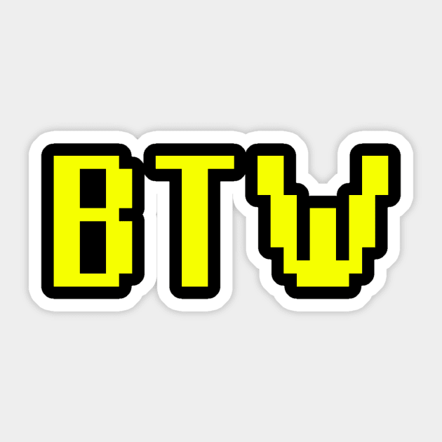 btw ironman meme - Osrs - Sticker | TeePublic