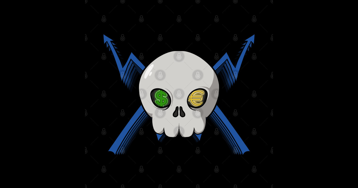 Brokers crew Jolly Roger pirate flag (no caption) - Jolly Roger ...